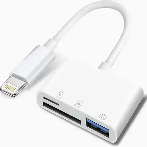 Lightning Čitač kartica 1xUSB+1xSD+1xTF