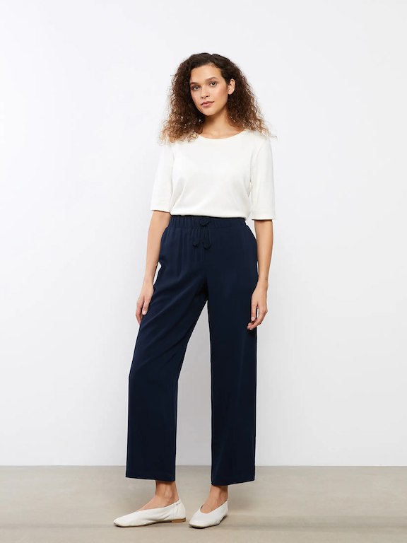 LC Waikiki Ženske pantalone S30138Z8-E1J, Teget
