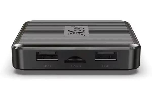 Gembird TV box GMB-X98Q 2/16GB, Daljinski (odvojen) S905W2 quad, Mali-G31MP2 4K, Android 11.0 programirajući