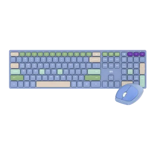 FANTECH Combo miš, tastatura i wireless WK-895 plavi