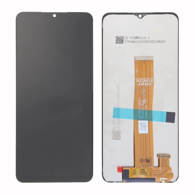 LCD za Samsung A04S/ A047F/ A13 5G/ A136B + Touch Screen crni FULL ORG (China) (YELLOW FLEX REV.0.1)