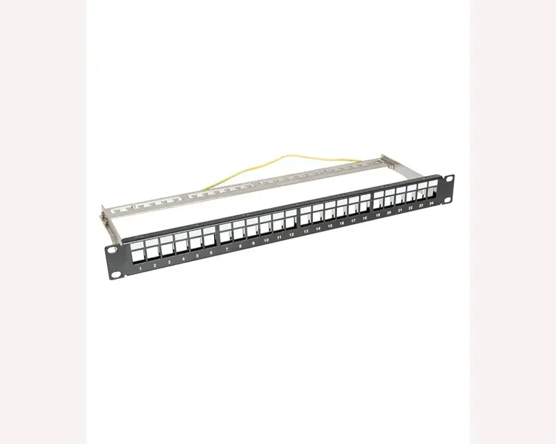 MaxPro Line Peč panel, 19", za 24 modula, FTP, 1U