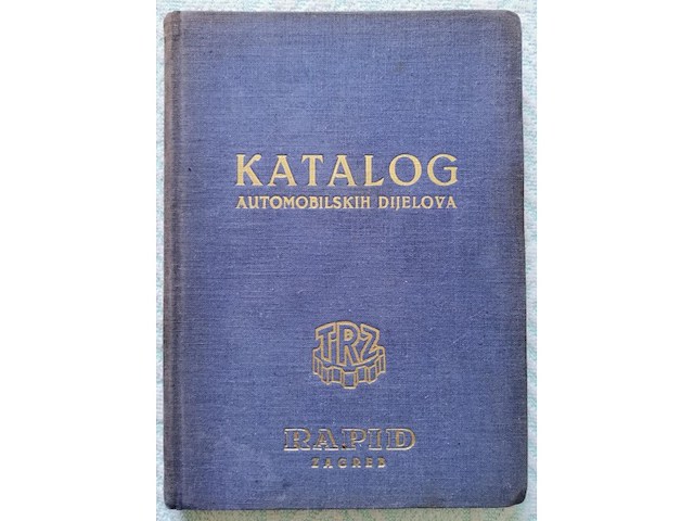 Katalog automobilskih delova Rapid Zagreb Jugoslavija