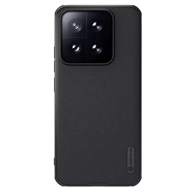 NILLKIN Maska za telefon Scrub Pro za Xiaomi 14, Crna