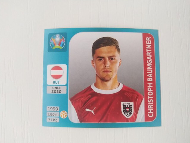 Panini EURO 2020 tournament edition sličica broj 234