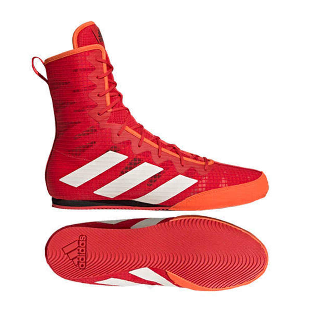 A104-R ADIDAS BOX HOG 4 BOXING SHOES