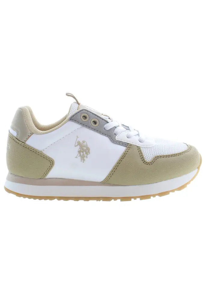 U.S. polo Assn. Patike za devojčice Nobik008K3Th1_Be56465_Beigewhi-L, Bež