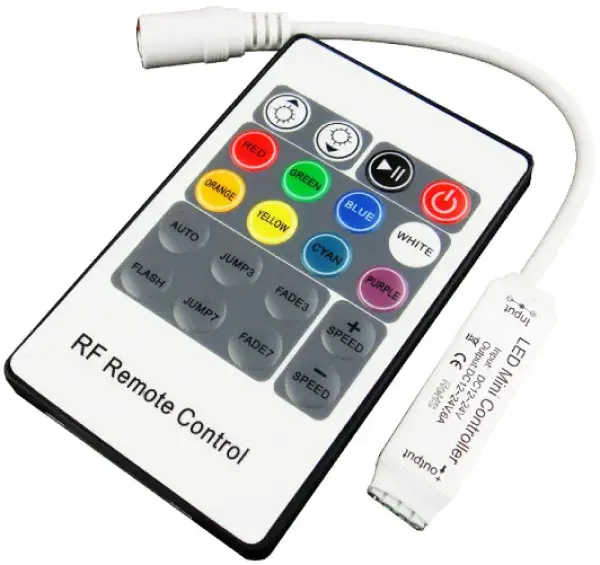LED RGB kontroler, RF daljinac 20K, 12V, 72W