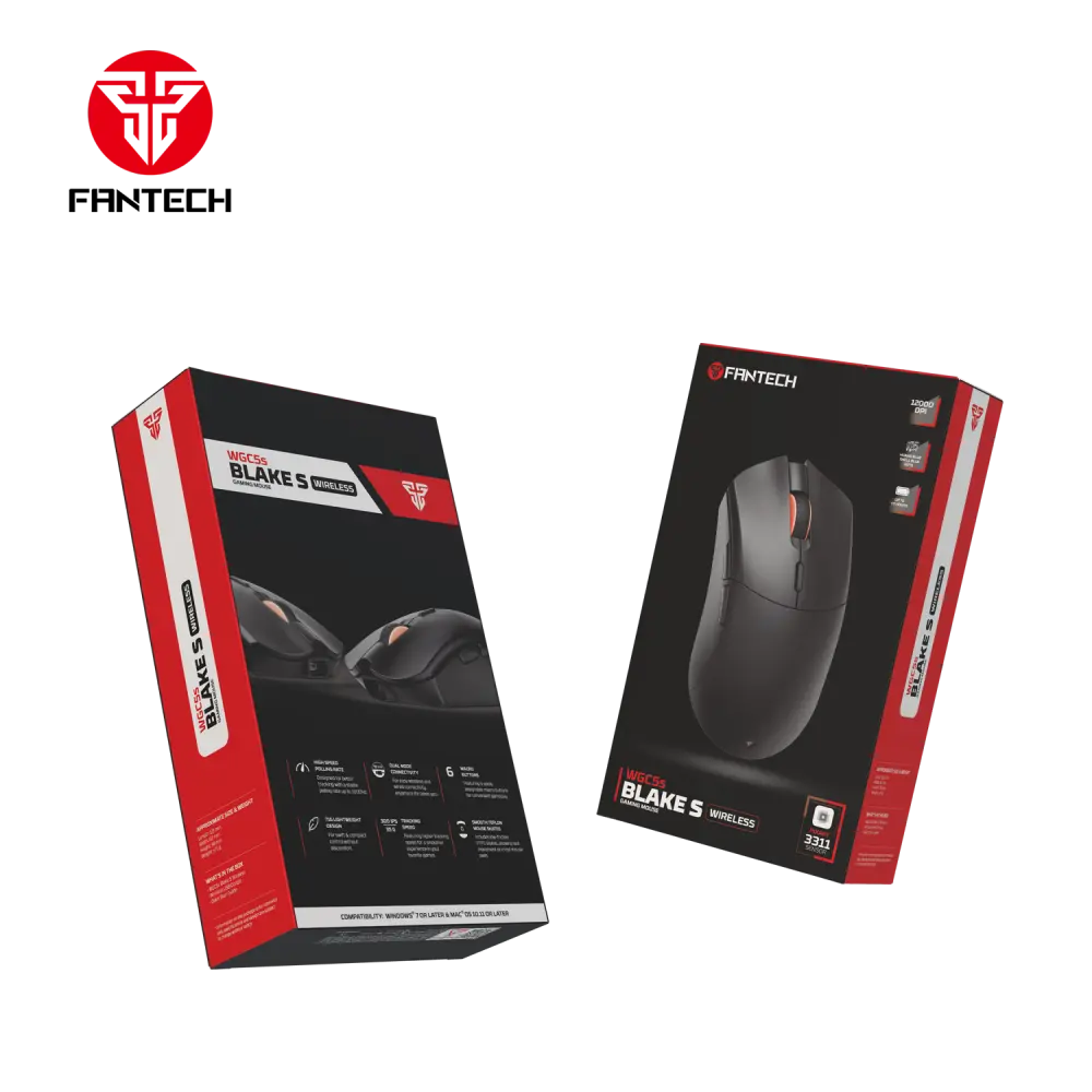 Fantech Gaming bežični miš WGC5 S blake, Crni