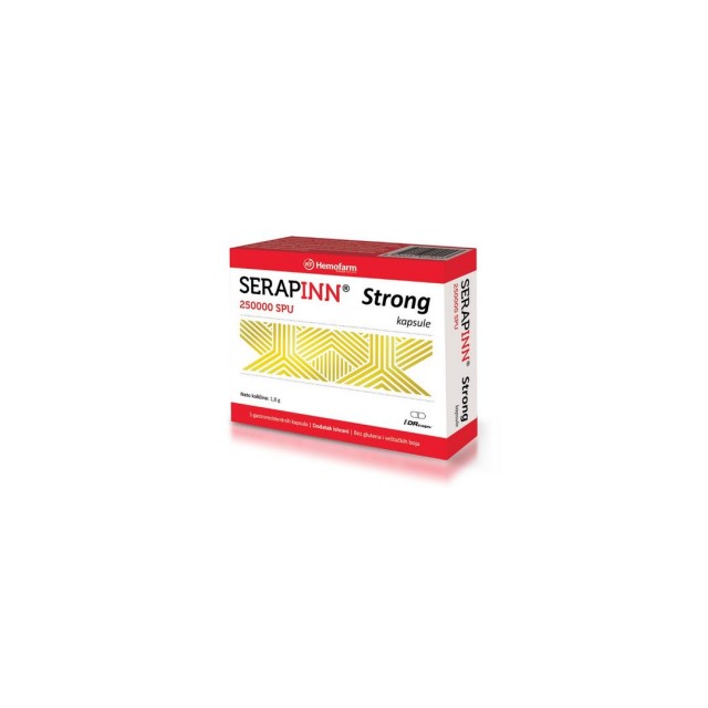 SERAPINN STRONG KAPSULE 5X250.000IJ