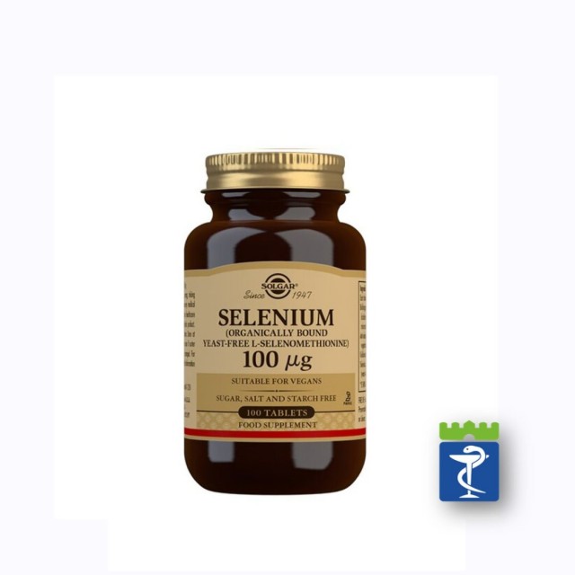 SOLGAR SELENIUM 100MCG TABLETE A100