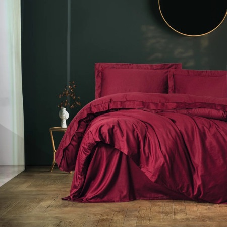 Dekordom Posteljina cb elegant saten - bordo ( 044205 )