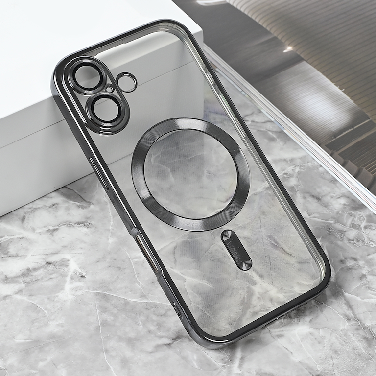 Zastitna maska (futrola) Magsafe Lux - iPhone 17 6.3 siva