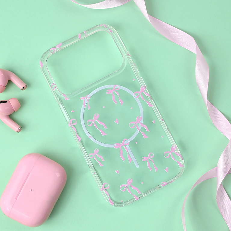 Zastitna maska (futrola) print Magsafe - iPhone 17 Pro Cute Bow