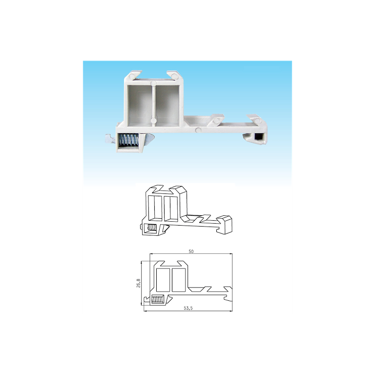 NOSAČ ZA 2 KS SAB NA ŠINU SINT