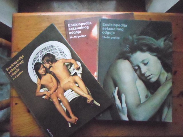 ENCIKLOPEDIJA SEKSUALNOG ODGOJA - KOMPLET OD  3 KNJIGE