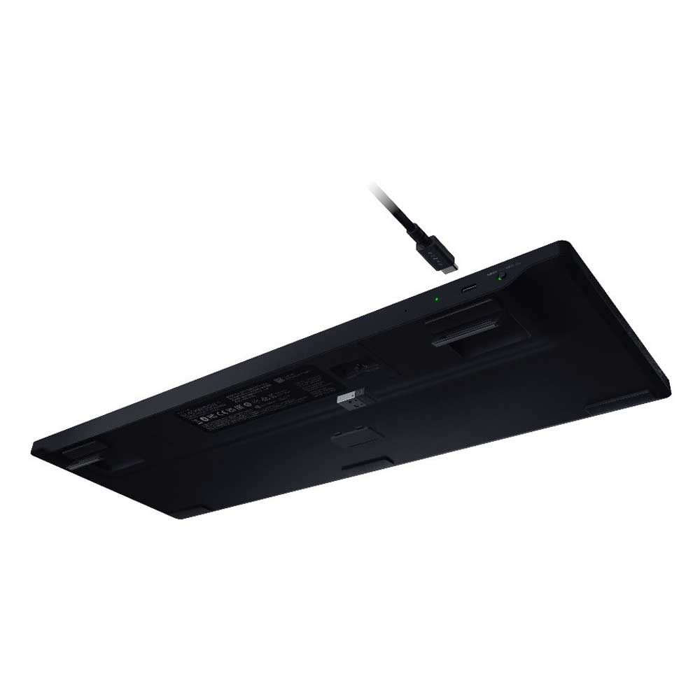 BlackWidow V4 Low-profile HyperSpeed - Wireless Mechanical Gaming Keyboard (Green Clicky Switch)