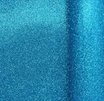 The Unique Paper Company Set ukrasni papir, Plain Glitter, Tirkizna, 1.5 m