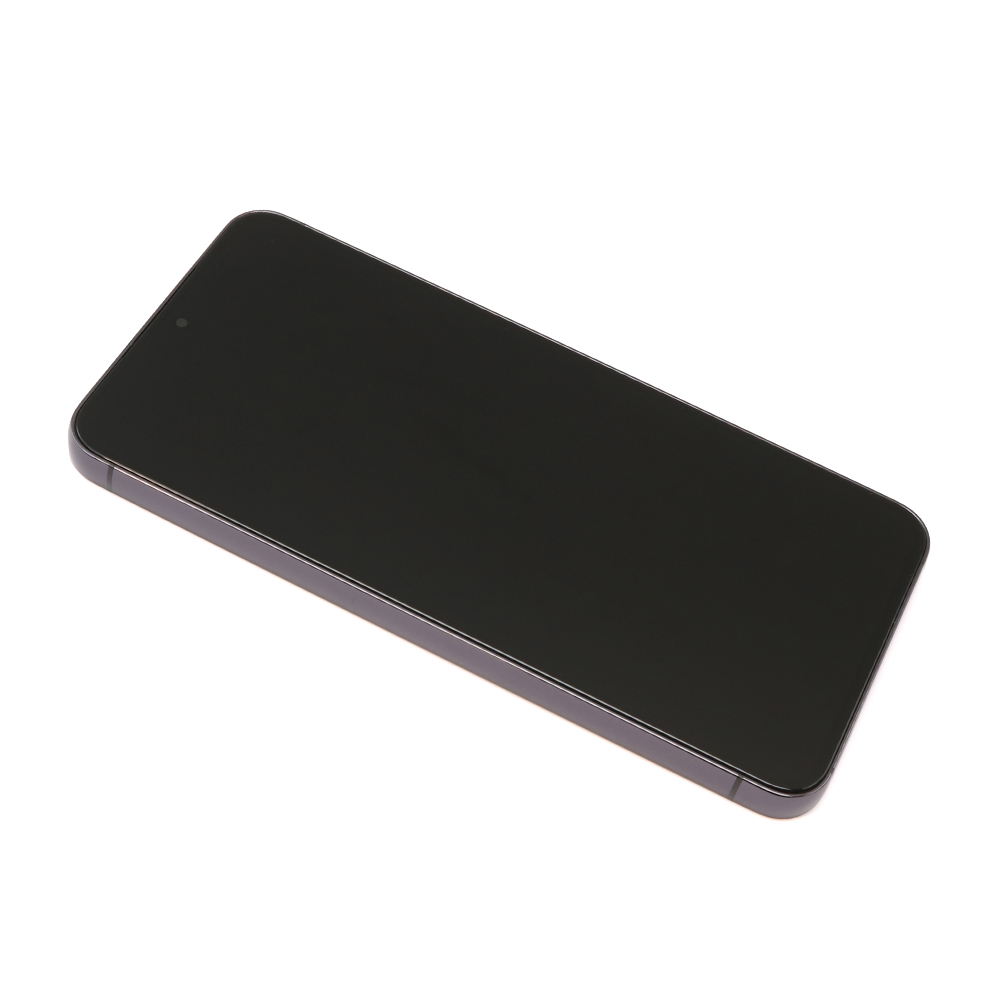 LCD displej (ekran) - Samsung S911B Galaxy S23 5G + Touch screen + okvir crni OLED (MS)
