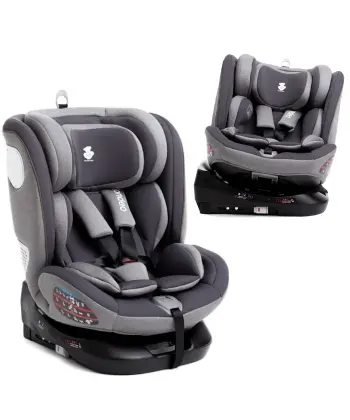 BBO Auto sedište Mondeo 40-150cm, Isofix, Sivo