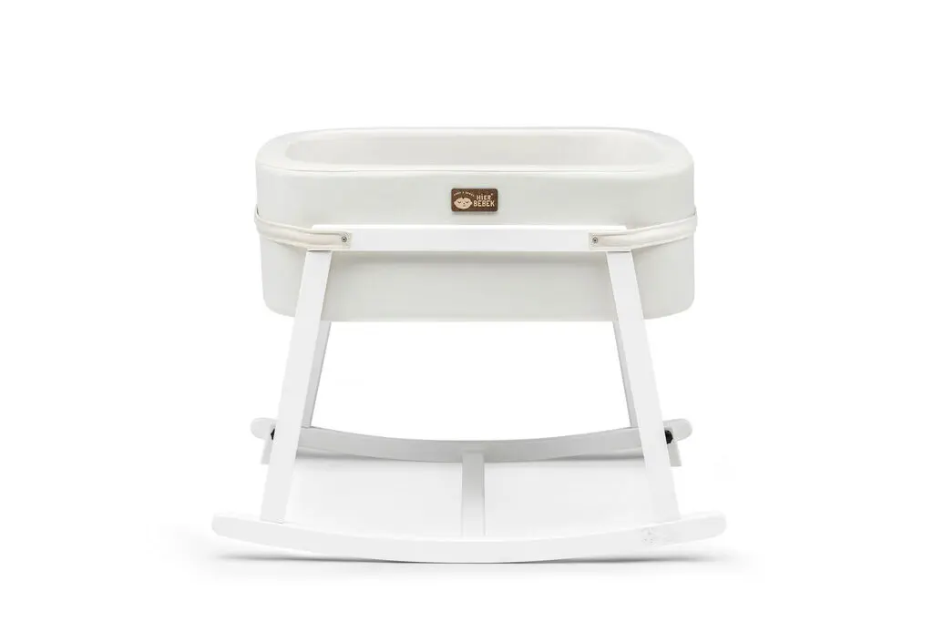 Hanah Home Kolevka za bebe Hier, 90x70x58 cm, Bela