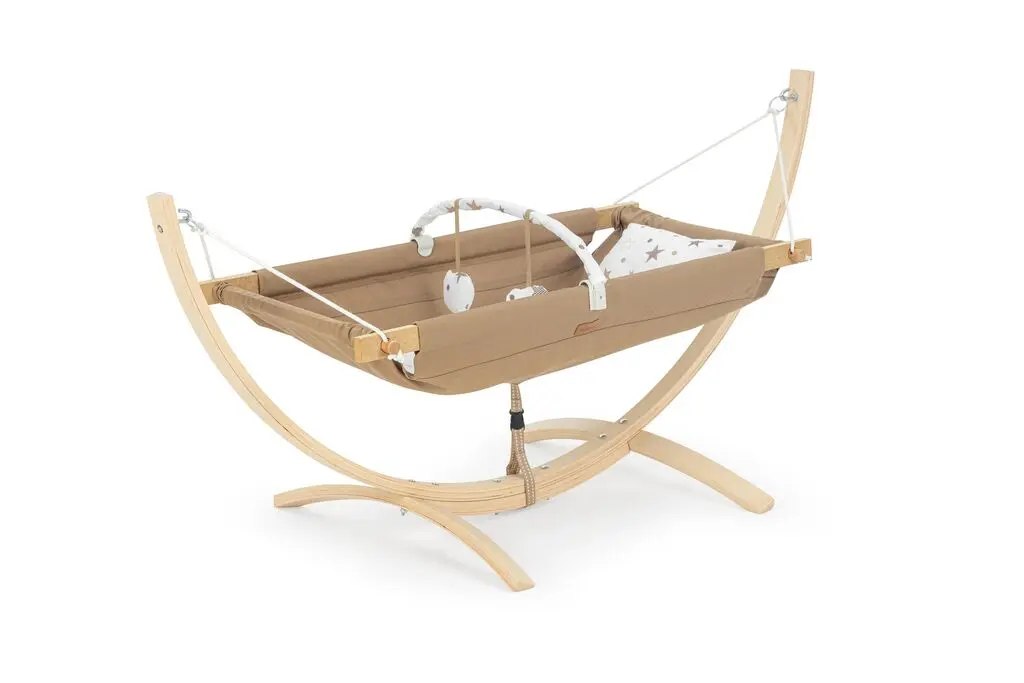 Aberto Design Viseća ležaljka za bebe Hammock, Smeđa