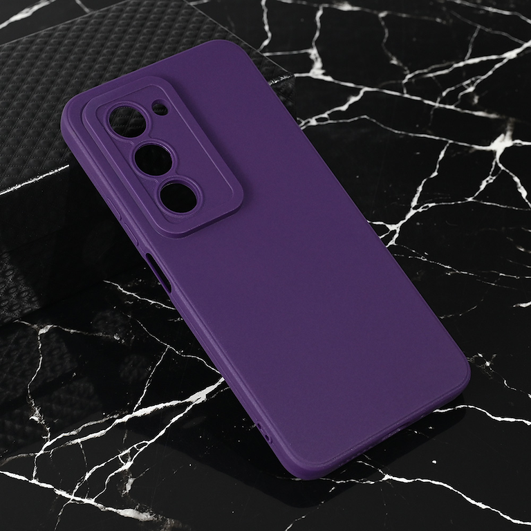 Zastitna maska (futrola) Teracell Giulietta - Xiaomi Redmi 15 4G EU 171mm mat tamno ljubicasta