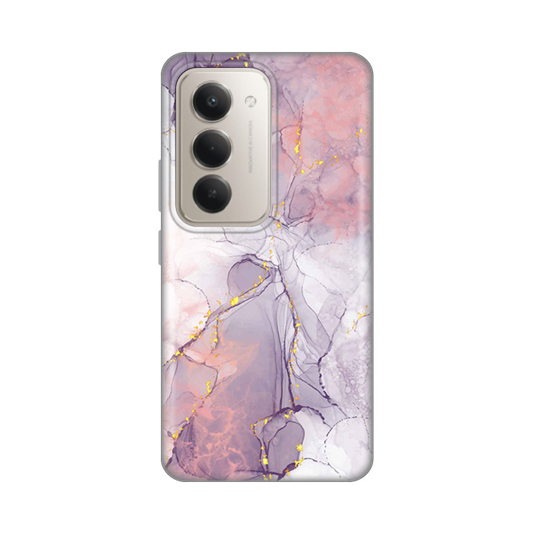 Zastitna silikonska maska (futrola) PRINT - Xiaomi Redmi 15 4G Pink Marble