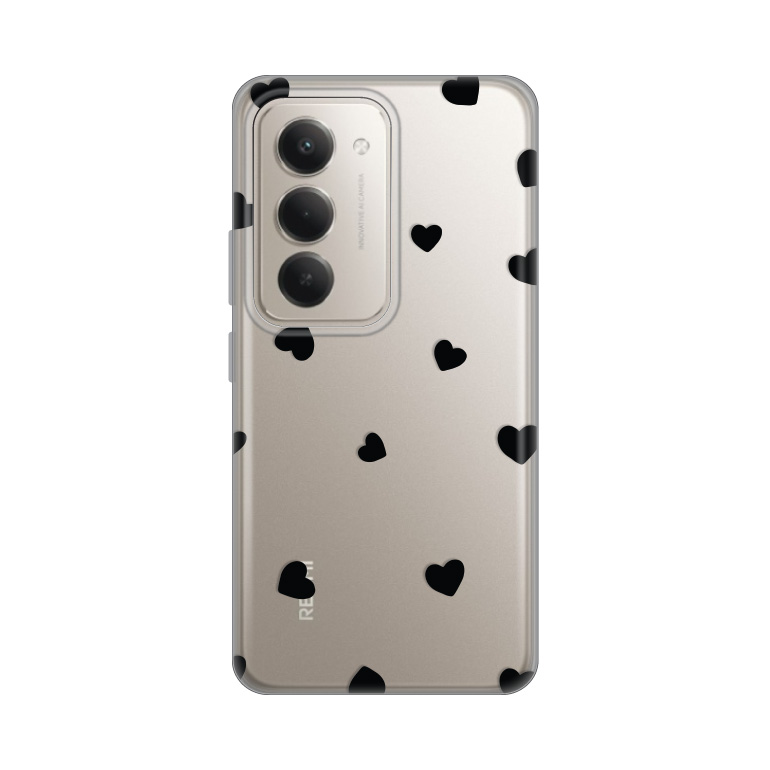 Zastitna ultra tanka (skin) maska / futrola PRINT - Xiaomi Redmi 15 4G Hearts