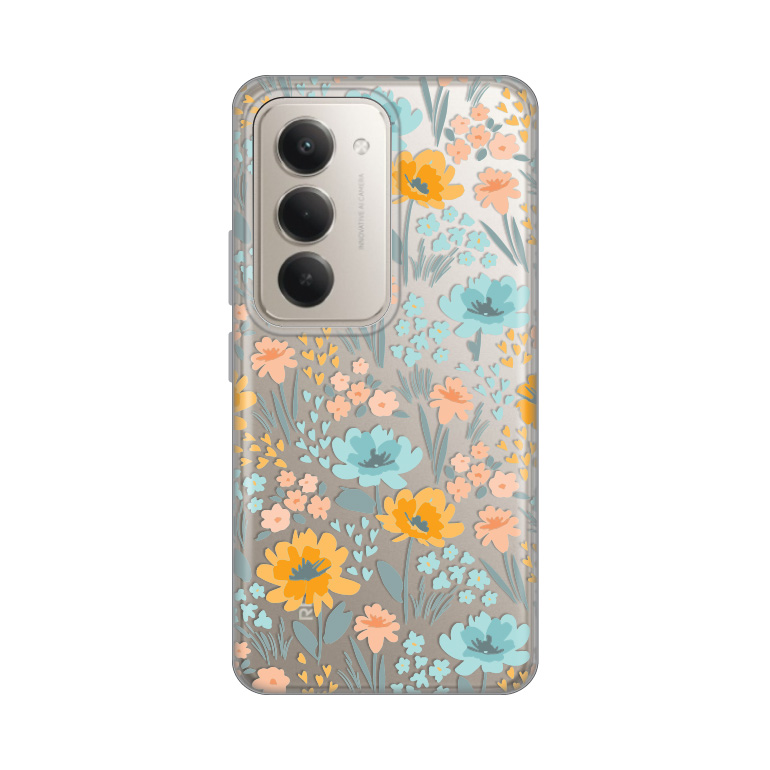 Zastitna ultra tanka (skin) maska / futrola PRINT - Xiaomi Redmi 15 4G Lovely Flowers