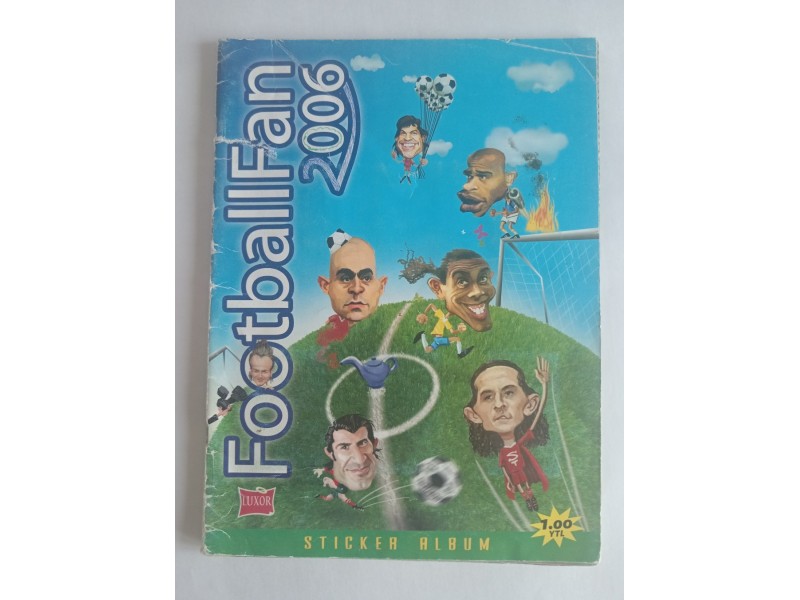 FootballFan 2006 ( luxor ) - pun album za Tursko tržišt