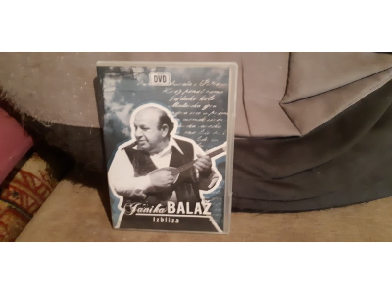 RASPRODAJA: JANIKA BALAZ - Izbliza /// DVD