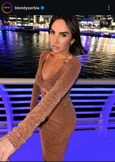 Blondy haljina