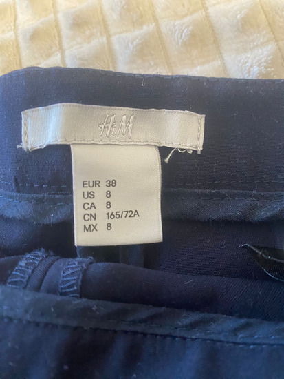 H&M plavi sorc, vel 38