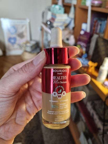 BOURJOIS serum puder, kao nov, samo proban