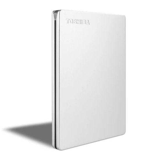 Eksterni hard disk Toshiba Canvio Slim 1TB 2.5" (HDTD310ES3DA), Srebrna, 5000 Mbit/s, Micro-USB B
