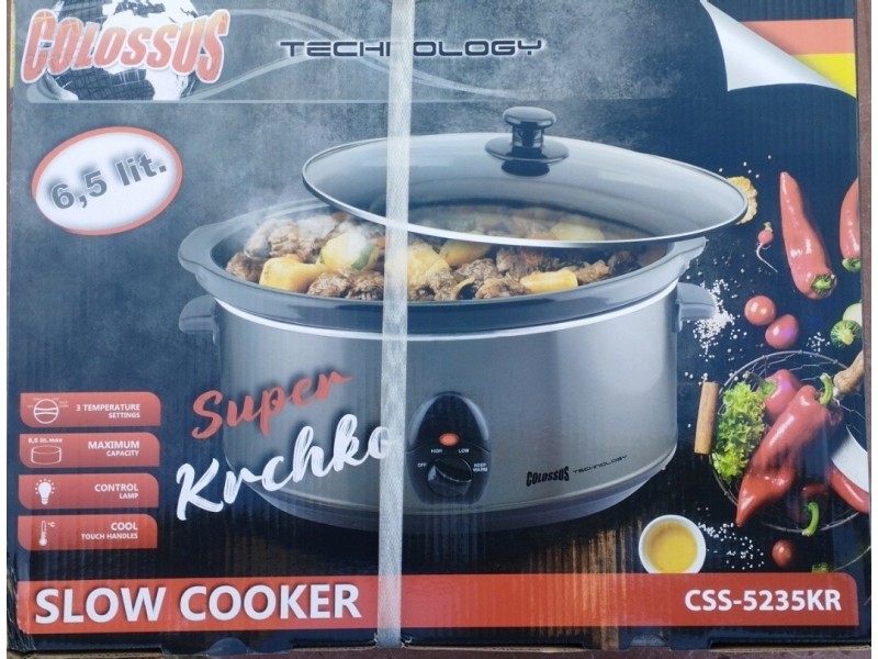 krcko serpa za sporo kuvanje 6,5 lit