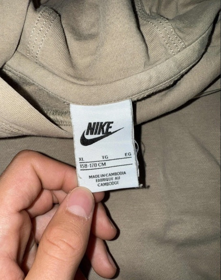 Nike original deciji duks sa kapuljacom