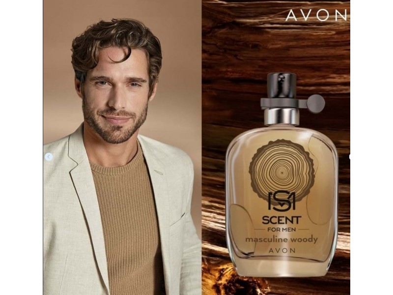 Scent for Men Masculine Woody toaletna voda 30ml Avon