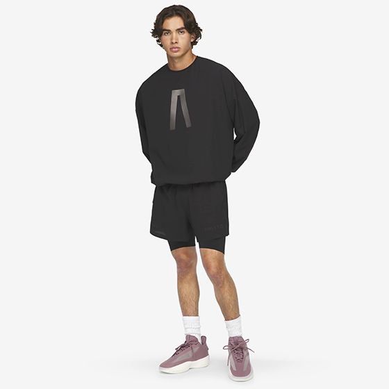 FEAR OF GOD ATHLETICS OVERSIZED CREWNECK 'BLACK'