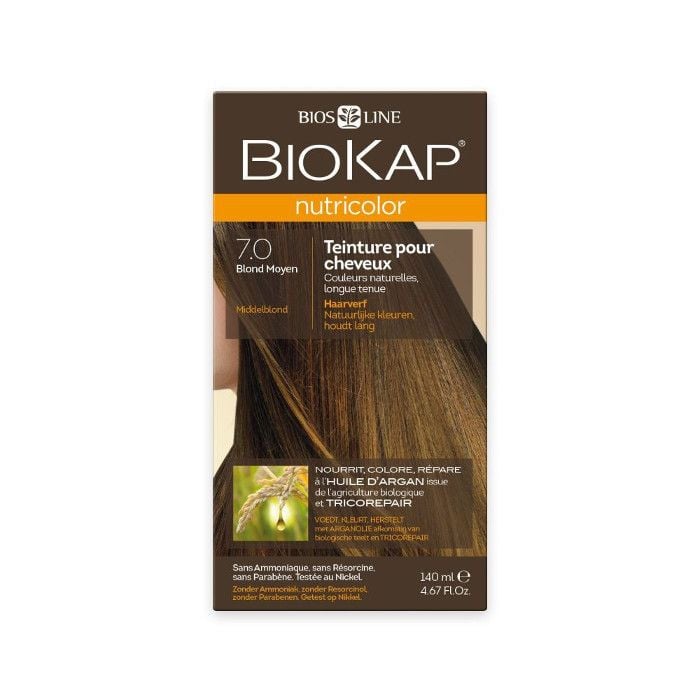 Biokap farba za kosu 7.0 Medium Blond