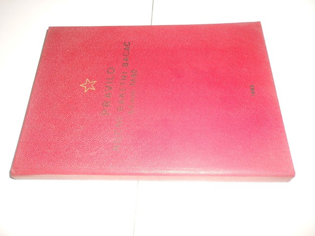 PRAVILO-RUČNI RAKETNI BACAČ 64 MM M80