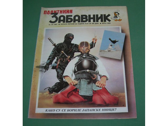 Politikin Zabavnik br. 1854, 1987. - Nindže
