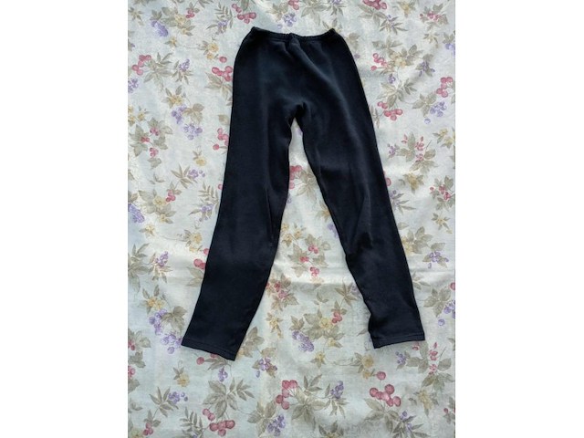 pantalone helanke  crne vunične