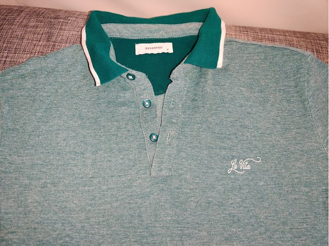 Reserved muska polo majica, zelena