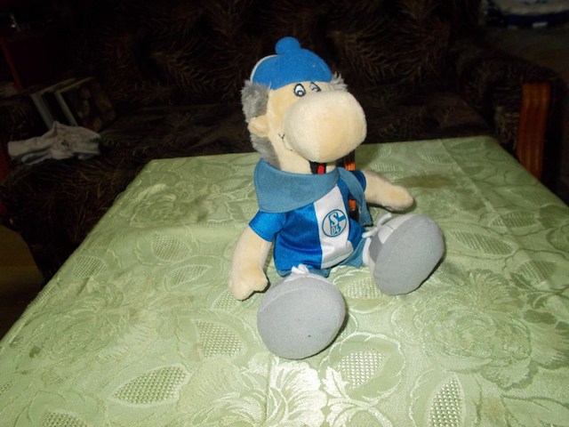 FC Schalke 04 - Erwin - plisana maskota - 34 cm