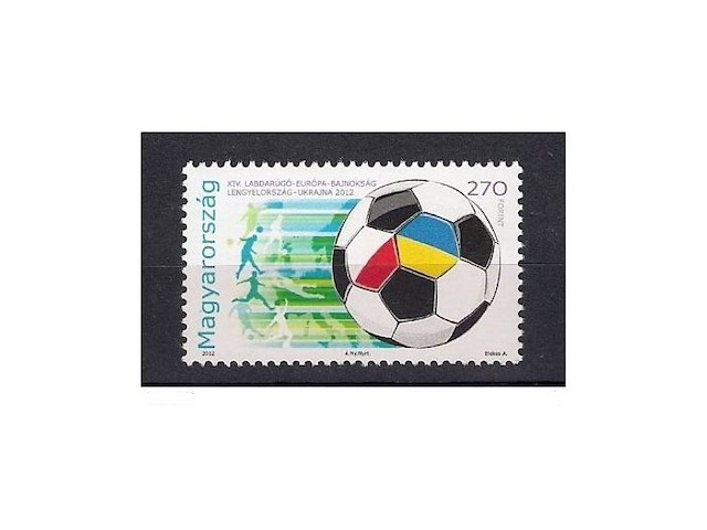 Hungary 2012. European Football Championship MNH