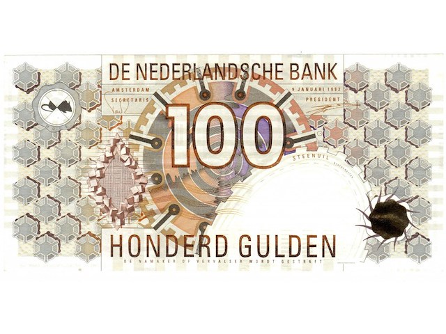 100 Guldena 1992.