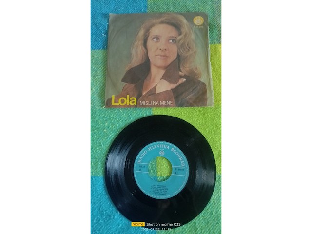 LOLA NOVAKOVIC 1969 - MISLI NA MENE