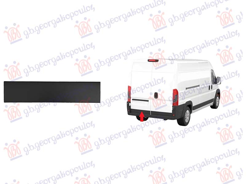 LAJSNA GEPEK VRATA (DUPLA VRATA) CRNA Leva str. FIAT DUCATO (2014-2020) (OEM: 735684316, 1637299280)